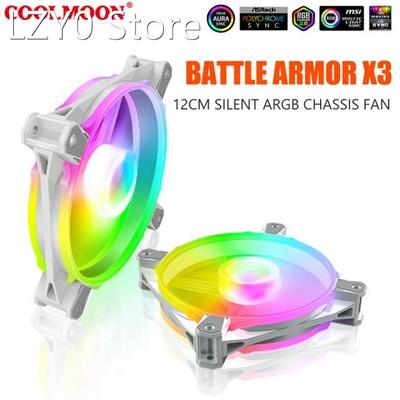 CoolMoon 16 RGB LED Hydraulic Bearings PC Computer Case Cool