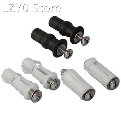 1 Pair Toilet Seat Expansion Screw Hinges Easy Install Profe