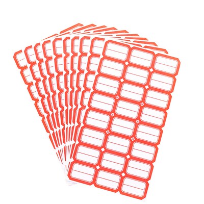 240 Pcs self adhesive label paper sticker blank label paper