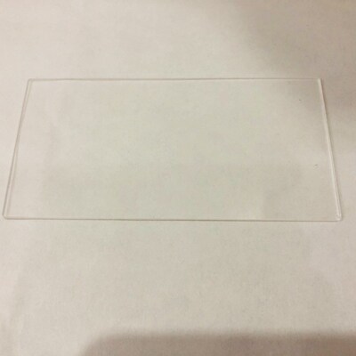 size 400x120x5mm clear transparent uv ray quartz glass sheet