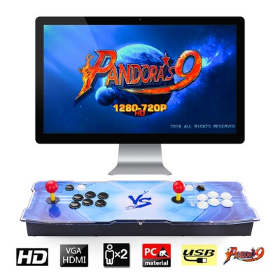 1500 Games in 1 Pandora's 9 2 Players Arcade Game Machine C
