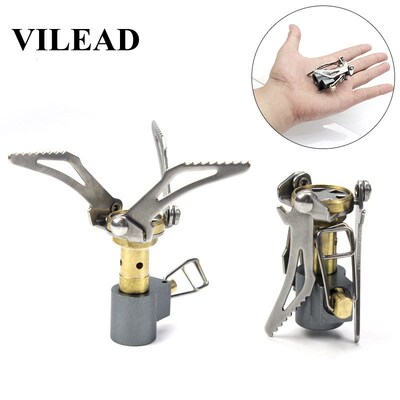 45g ltralight Mini Folablable Gas-Burner Titanium Alloy Camp
