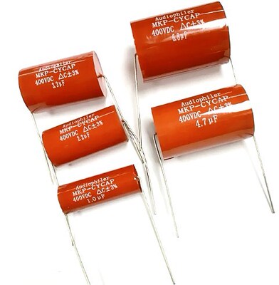 Audiophiler Axial MKP 1UF 2.2UF 3.3UF 3.9UF 4.7UF 5.6UF 6.8U