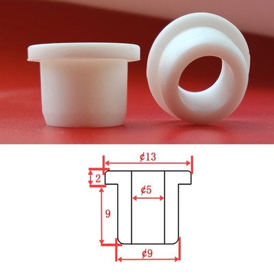 Silicone protective coil, single side outgoing ring, rubber