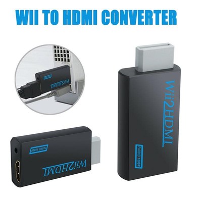 2020 New HD Wii To HDMI 1080P/720P pscaling Converter Adapte