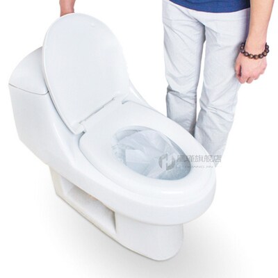 1Packs=10Pcs Disposable Toilet Seat Cover Mat Travel Portabl
