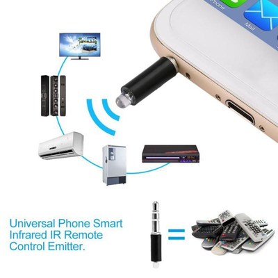 3.5mm Mobile Phone Smart Infrared IR Transmitter Remote Jack