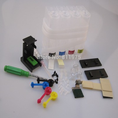 4 Color Ciss Ink Kit for HP 652 652XL for HP Deskjet 1115 21