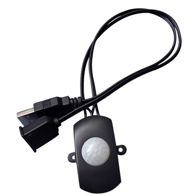 Detector Mini Adjustable Module LED Light PIR Infrared Auto