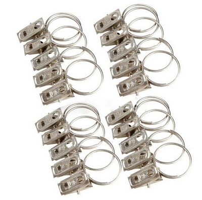 10pcs/Set Stainless Steel Curtain Rod s High Qaulity Tieback