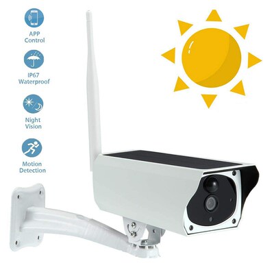 1080P Solar/USB/battery Surveillance IP Camera  Wifi Outdoo