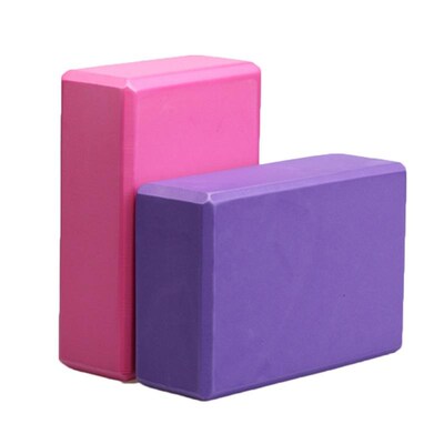 Yoga Block Brick Pilates Workout Stretching Yoga Props EVAFo