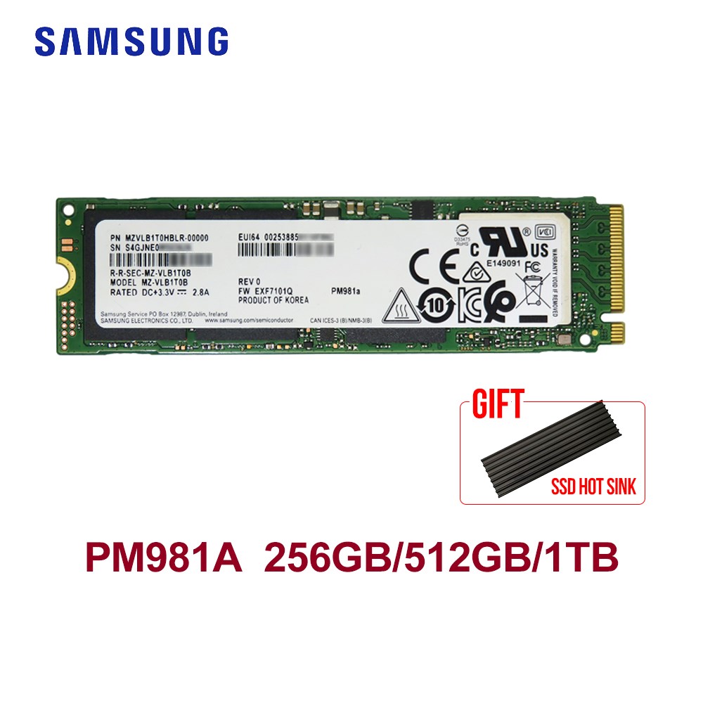 PM981A SAMSUNG M.2 SSD Internal Solid State Drives M2 NVMe_虎窝淘