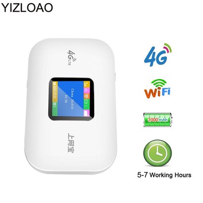 YIZLOAO 4G 3G Wireless Mobile WiFi Hotspot Router Modem 205