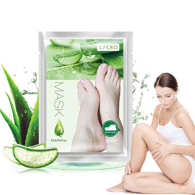 EFERO 1Pair Feet Mask Exfoliating Foot Mask Socks for Pedicu