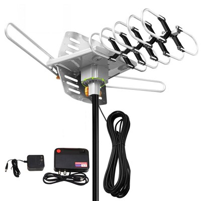 150Miles Outdoor TV Antenna Digital Amplified HDTV Antenna