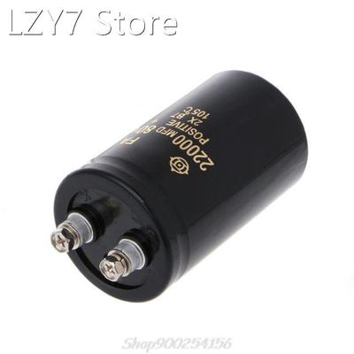 22000uF 80V Electrolytic Screw Capacitor Audio Amp Power Sup