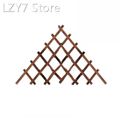 Garden Wooden Trellis Anti-corrosion Triangle Expandable Pla