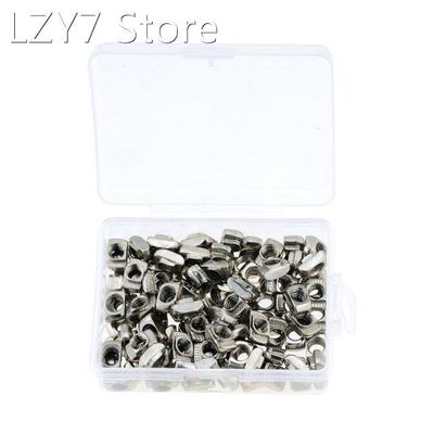 100PCS/Box M5 For 20 Series Slot T-nut Sliding T Nut Hammer