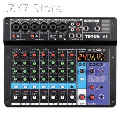 Sound Card Audio Mixer Sound Board Console Desk System Inter