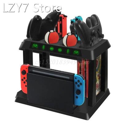 Charging Stand Storage Rack for NS Switch Host PokeBall Pro