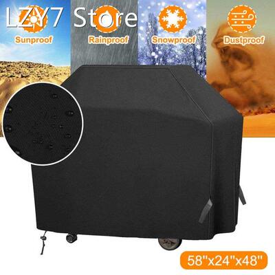 420D BBQ Grill Barbeque Cover Anti-Dust Waterproof Weber Hea