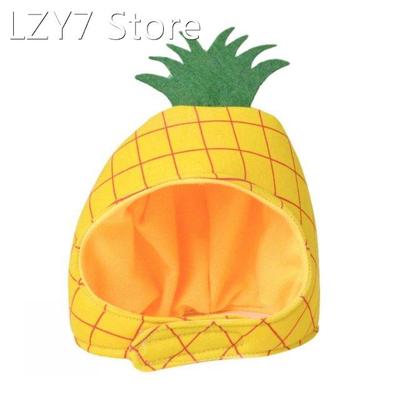 Dog Hats Headwear Pet Dog Cat Party Cute Pineapple Shape Hat
