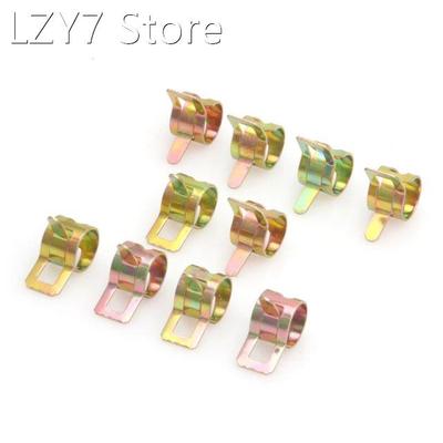 10Pcs 10X 10mm 0.39 pouces Attache à ressort eau tuya