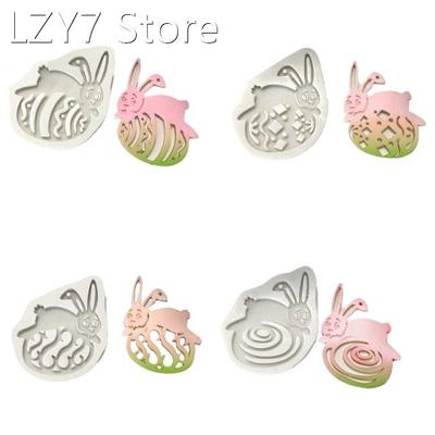 2022 New Easter Bunny Mould and Egg Silicone Mould Epoxy Res