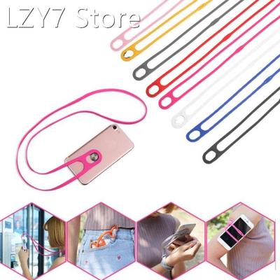 Universal Key Lanyard Mobile Phone Anti-lost Silicone Lanyar
