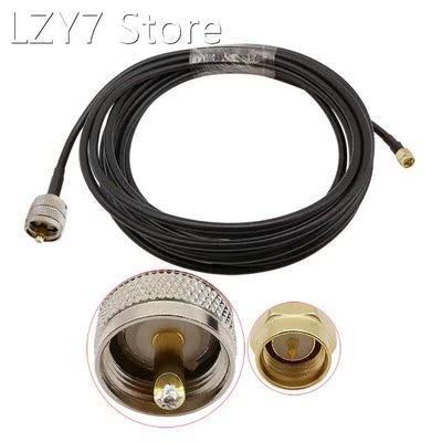 SMA Male to UHF PL259 PL-259 Male Plug Connector ALSR200 RF