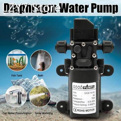 DC 12V 130PSI 6L/Min Water High Pressure Diaphragm Water Pum