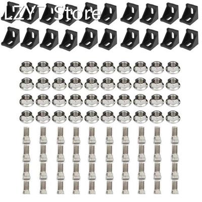 4040 Aluminum Profile Connector Set: 20pcs 4040 Corner Brack
