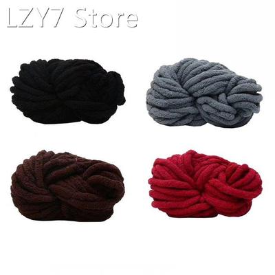 Chunky Chenille Yarn Jumbo Washable Blanket Handmade Yarn Su