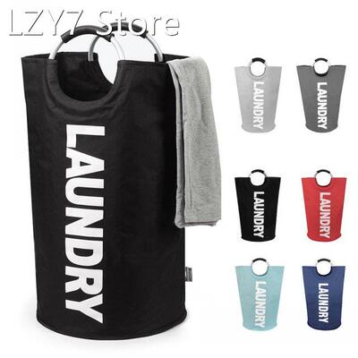 Large Capacity Laundry Basket Collapsible Fabric Laundry Ham