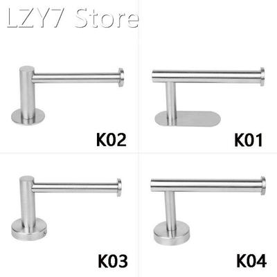 Wall Mount Toilet Paper Roll Holder Stainless Steel Rolling