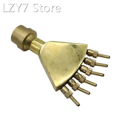 Brass Adjustable 1.5 Phoenix Tail Shaped Fountains Spray He