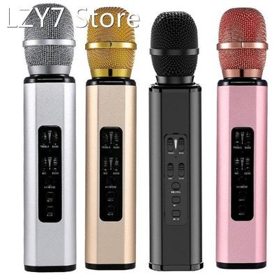 K6 Wireless Bluetooth Microphone Karaoke Mic Handheld Conden