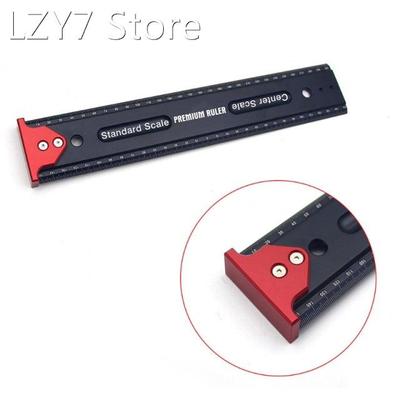 High Precision Measuring Ruler with Hook Stop Level Home Mul