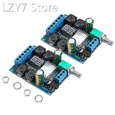2Pcs Digital Amplifier Board,TPA3116D2 Audio Power Amplifier