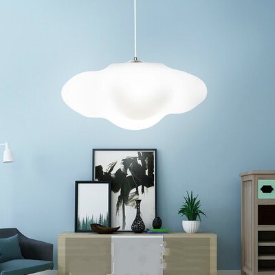 Creative floating cloud chandelier restaurant kindergarten c