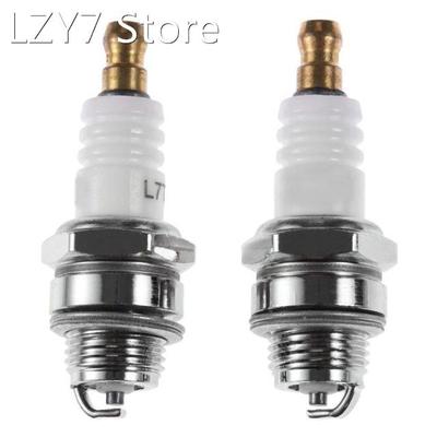 2Pcs 25cc 52cc 62cc Chainsaw Brush Cutter Spark Plug for 2 S