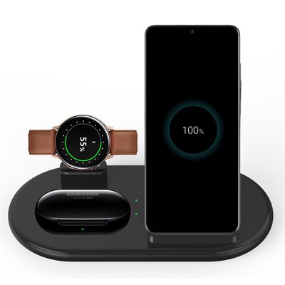 3 in 1 Wireless Charger Charging Dock Station for Apple Wat