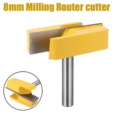 8mm Shank Wood Planing Cleaning Router Bit Wood Milling Cutt
