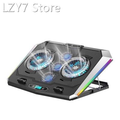 Laptop Cooling Pad RGB Gaming Notebook Cooler, Computer Chil