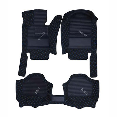 Car Floor Mats For BMW X6 2008-2014 LEDs are installed under