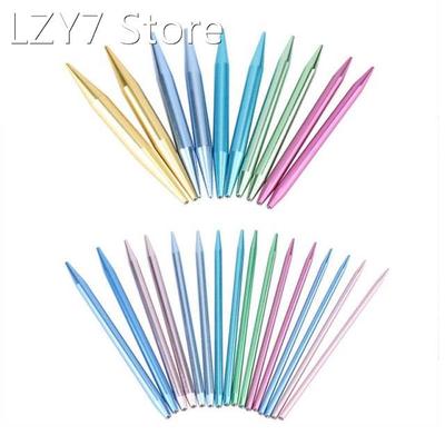 Interchangeable Needles Set Colorful Aluminum Circular Knitt