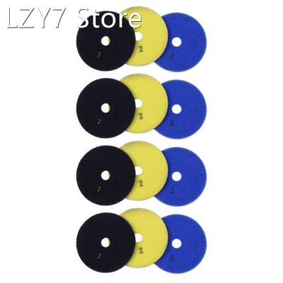 12 Pieces 100mm Diamond Flexible Wet & Dry Polishing Pad