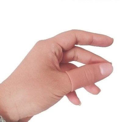 Soft Thumb Tip Finger Fake Trick Vinyl Toy Prank Trick Prop
