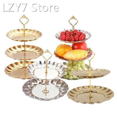 New Fruit Plates Stand Pastry Tray Candy Dishes Cake Dessert